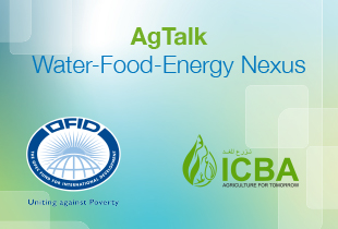 AgTalk: Water-Food-Energy Nexus | International Center for Biosaline ...