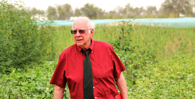 ICBA plays host to veteran US biosaline agriculture scientist ...