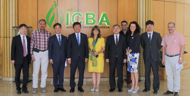 ICBA, South Korean agriculture agency join forces for biosaline R&D ...